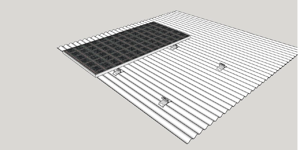 CORRUGATED LANDSCAPE NO RAIL – KD SOLAR