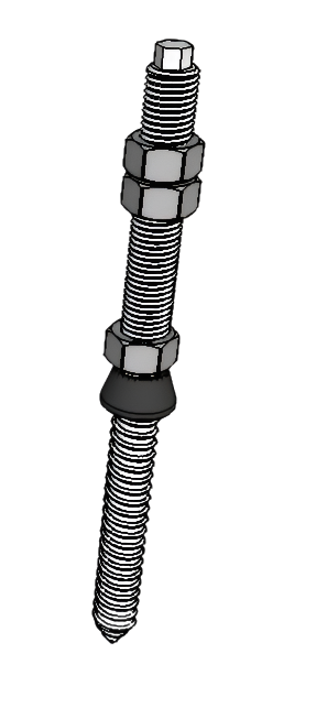 KDS-HANG-BOLT-M10X200W – KD SOLAR